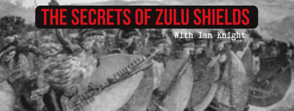 Zulu Shield A Typical Zulu Shield And Weapons Over A Photo & Art Print